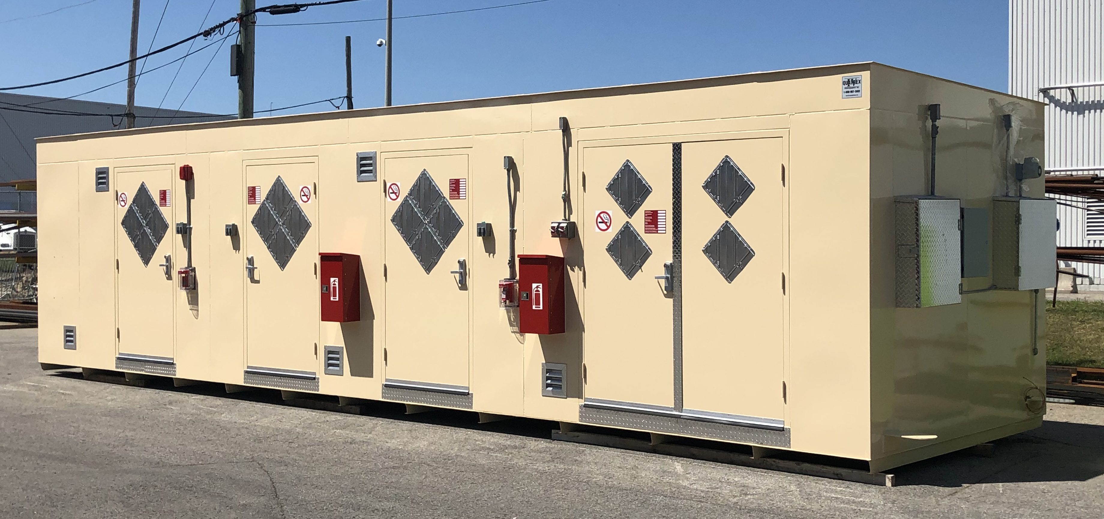 PAST PROJECTS – Quatrex Flammable Storage